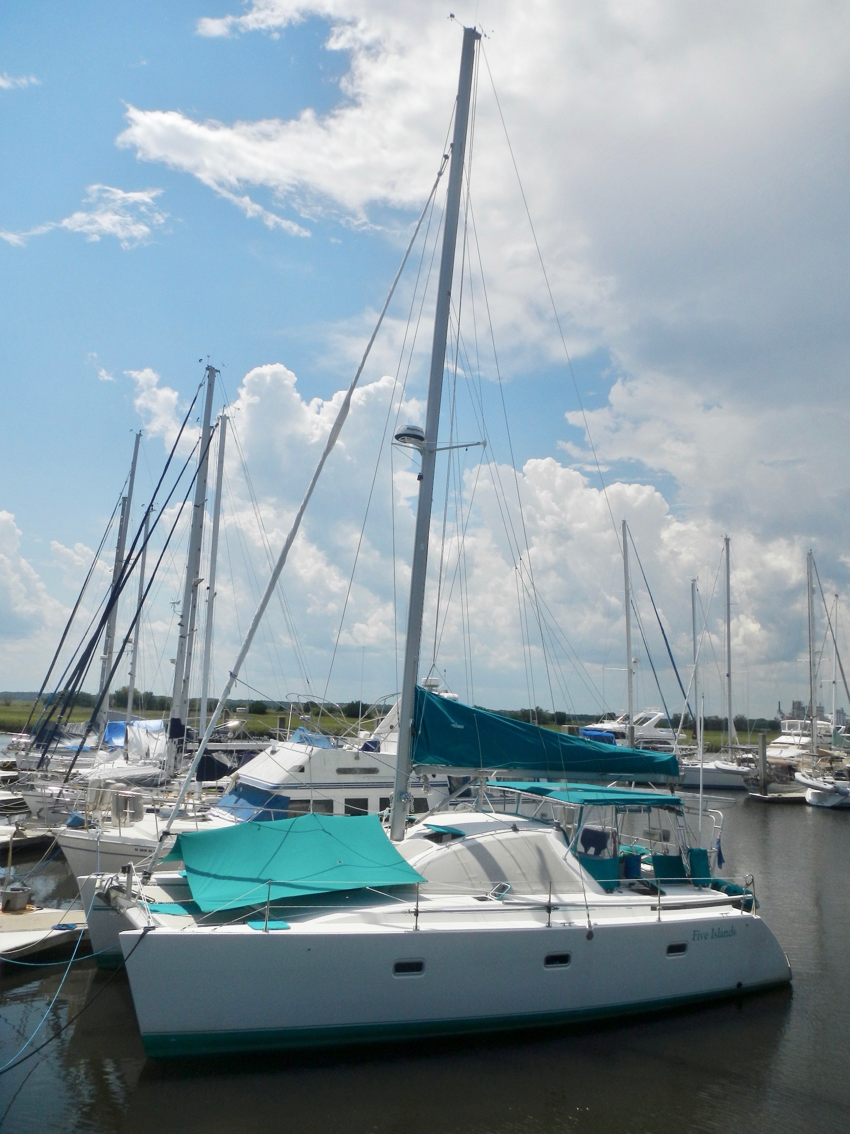 Sold Catamaran MISS FITZ 1997 JEANNEAU Lagoon 37 TPI