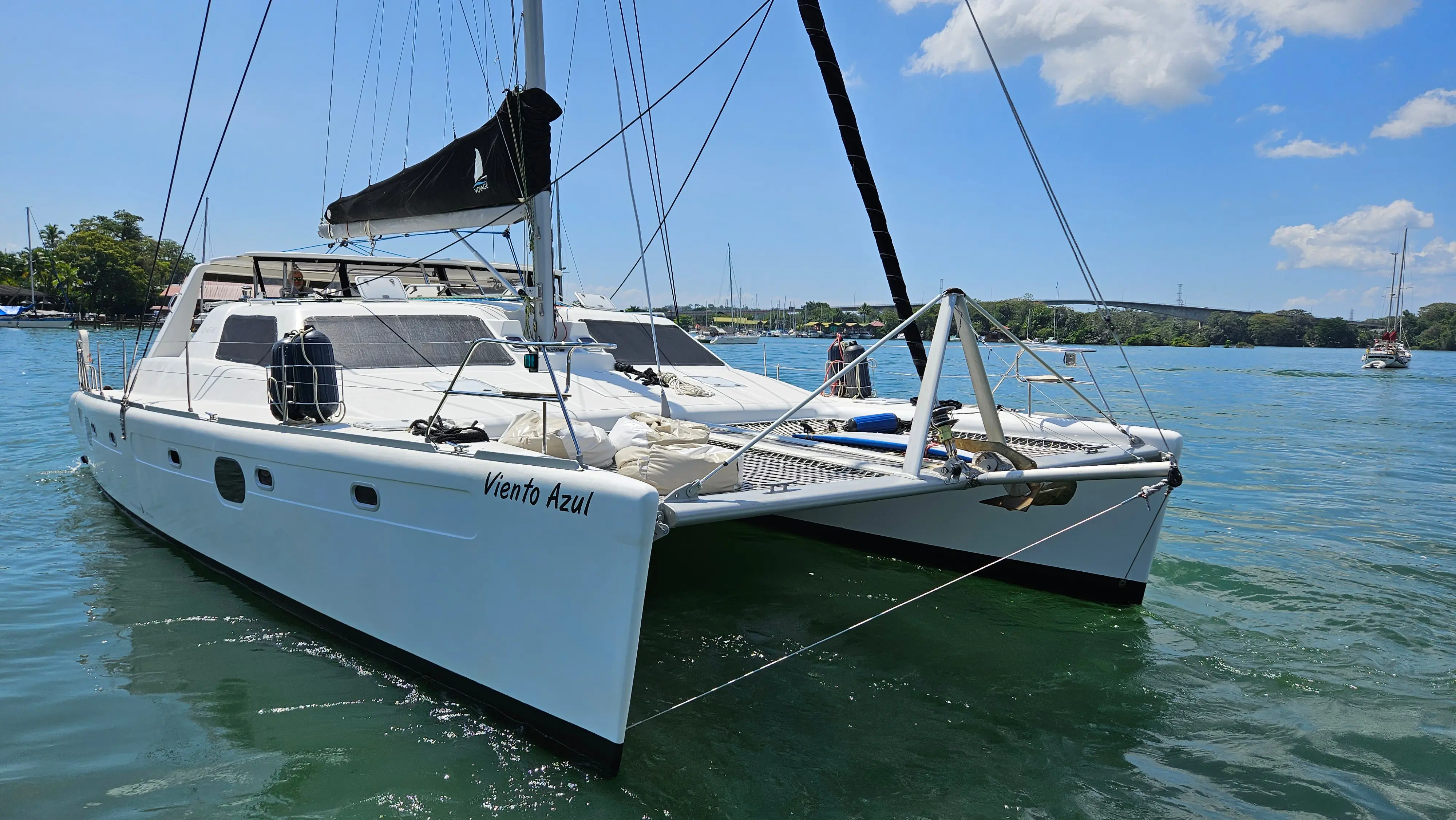 SellMyCatamaran Used Sail Catamaran for sale VIENTO AZUL