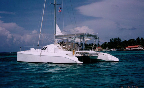 Sold Catamaran WIND DANCER 1998 OCEAN CATAMARANS Ocean Cat