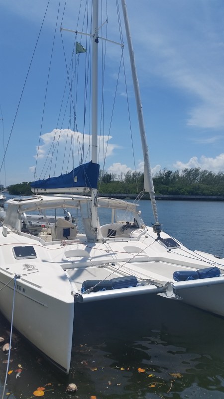 Sold Catamaran TIME TRAVELER Vessel Summary 2001 MAINE CAT MC-30