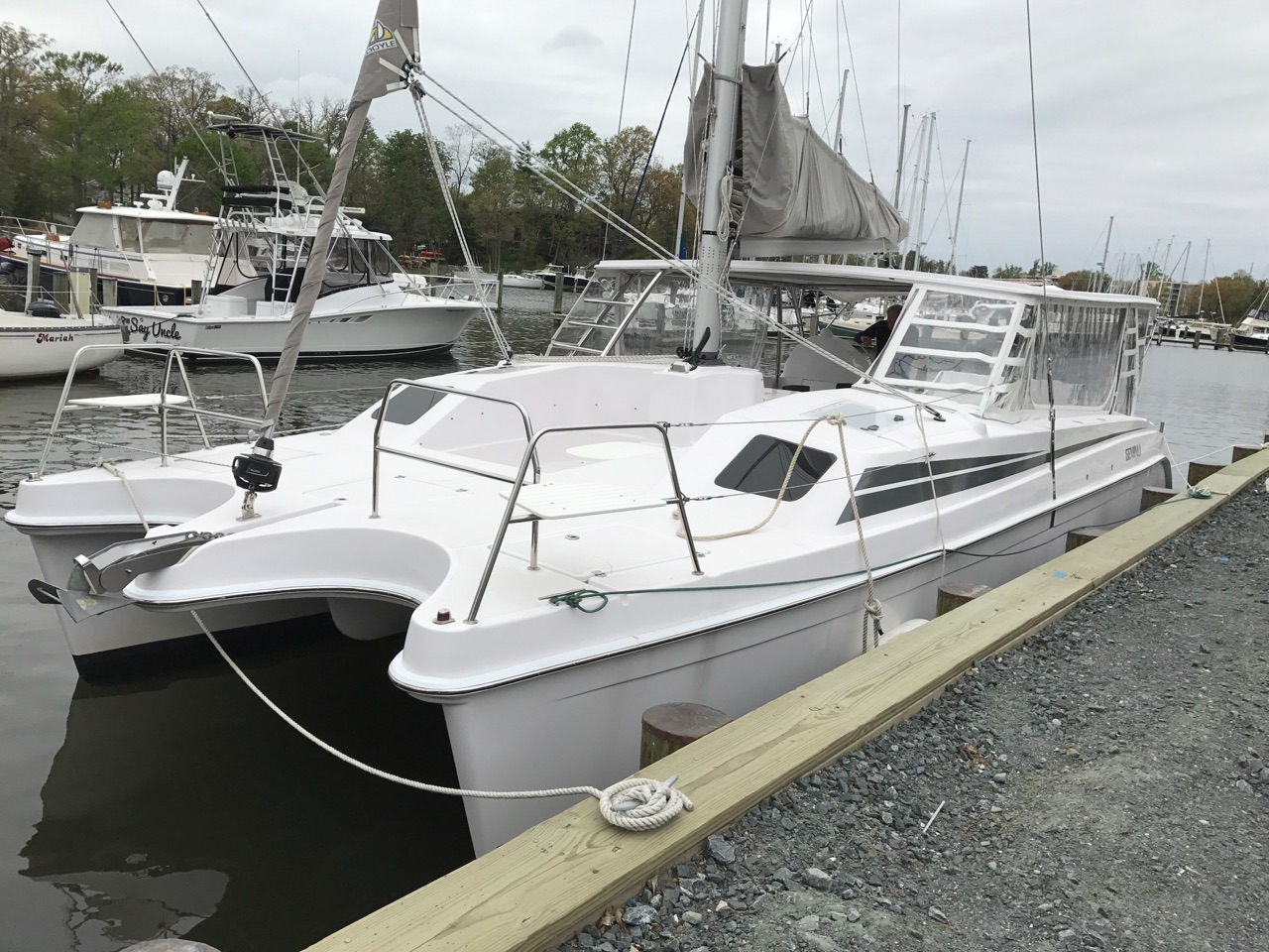 Sold Catamaran DEMO 2016 GEMINI Freestyle 37
