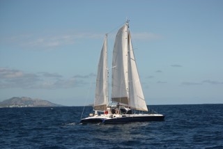 Sold Catamaran IKHAYA Vessel Summary 1979 Spronk 50 Ketch Rigged