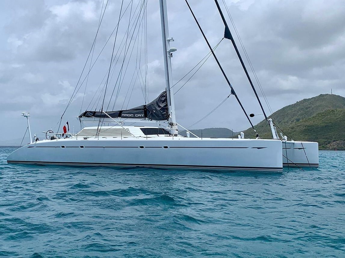 1995 MULTIPLAST Magic Cat 82 (82ft)-Used sail Catamaran for sale - MAGIC CAT 83-Vessel Summary