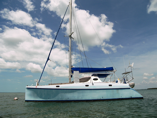 Sold Catamaran Vessel Summary SHEARWATER 1995 Catana 411