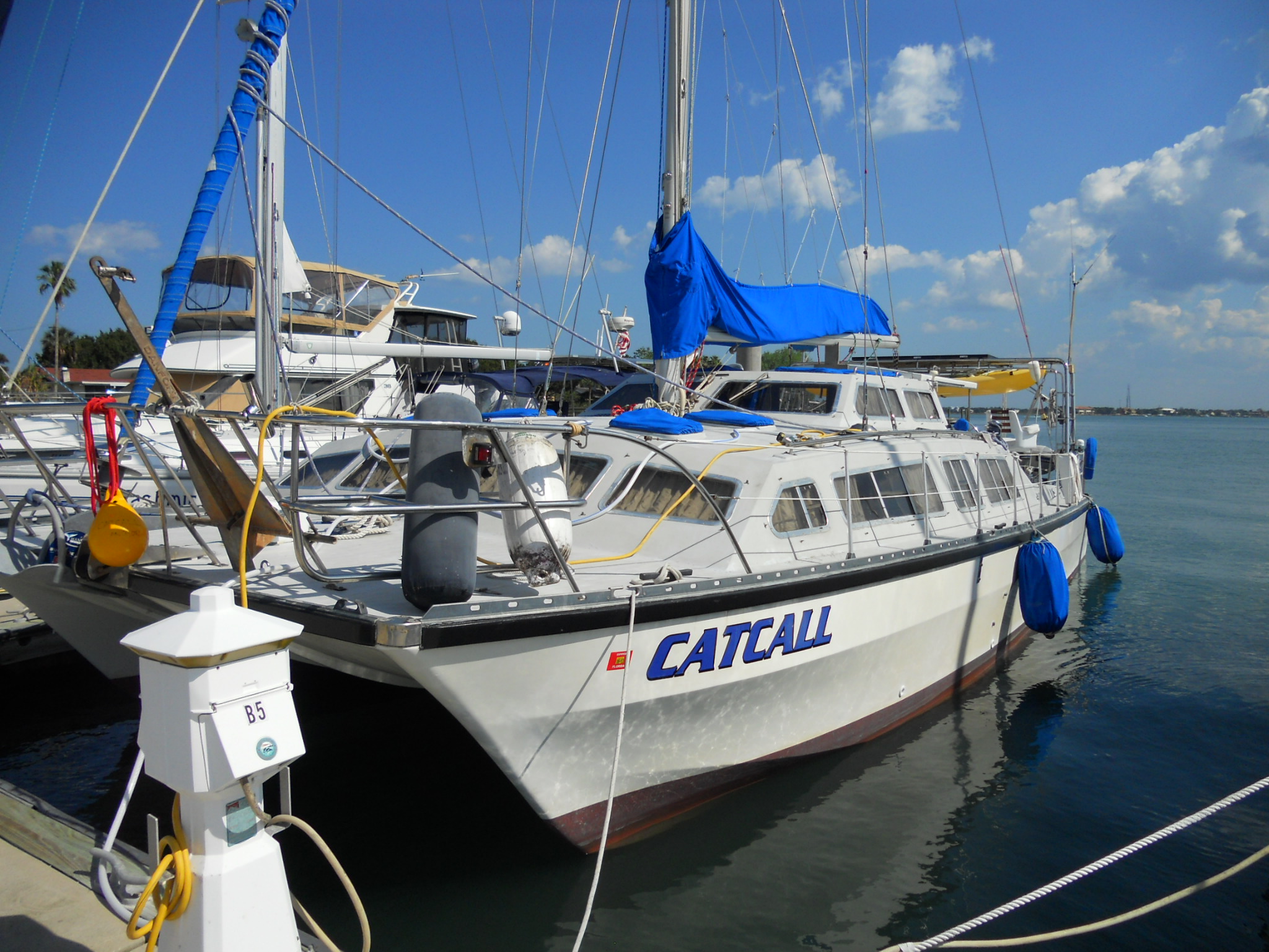 Sold Catamaran Vessel Summary CATCALL 1983 Catalac 12m