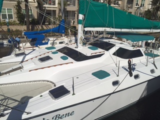 Sold Catamaran Vessel Summary VA BENE 1989 Privilege 39