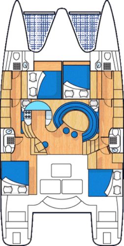 Used Sail Catamaran for sale-2001 Privilege 435 EZ-Vessel Summary